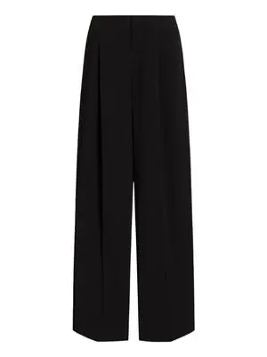 Alberta Ferretti Wide-leg Trousers - Black