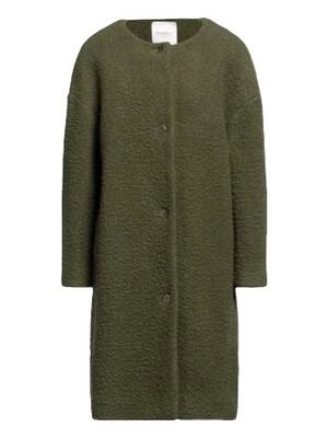 Max Mara Single-breasted Teddy Fleece Jacket - Green