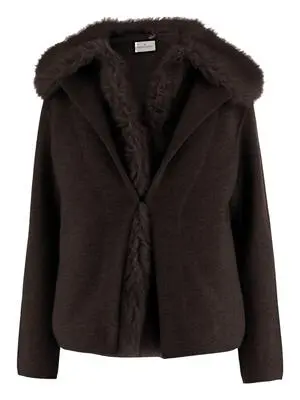 BRUNO MANETTI Bruno Manetti Fur Trim Short Coat