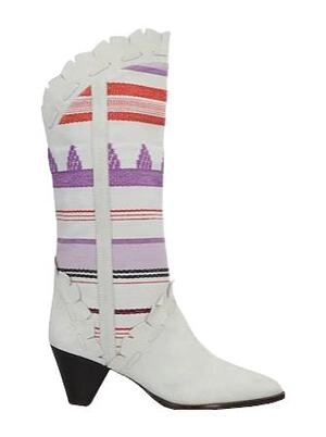 Isabel Marant Étoile Multicolor Pointed Toe Cone Heel Boots - No