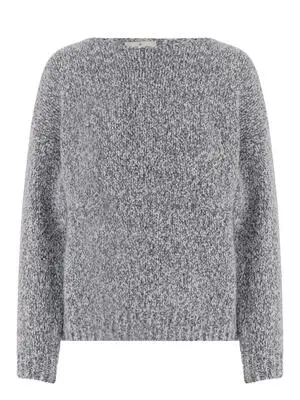 Bruno Manetti Crew Neck Sweater - Gray