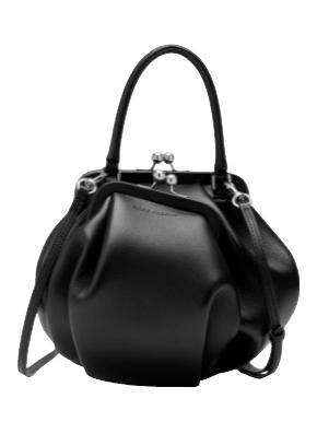 Marc Jacobs Wave Kisslock Bag - Black