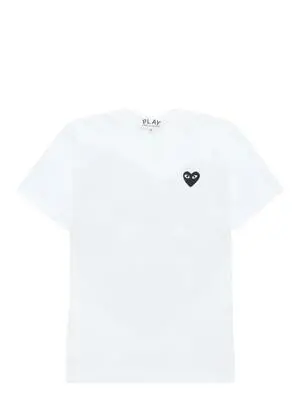 Play Comme Des Garcon Short-sleeved T-shirt - White