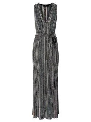 Missoni Sequin-embellished Striped Maxi Dress - Multi-color