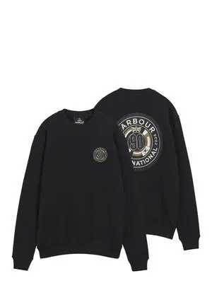 Barbour B.int 90th Ann Sweat Sn64 - Black