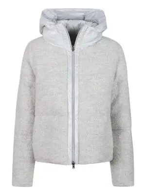 Herno Sequin-embellished Hooded Padded Jacket - Light Brown