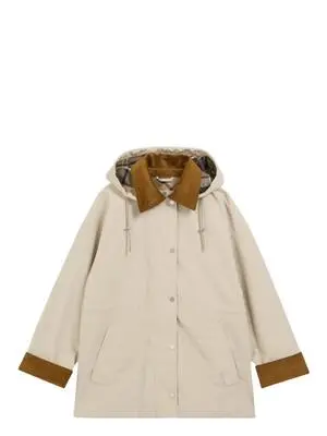 Barbour Barbour Waterproof Rain Jacket With Detachable Hood Mist/birch