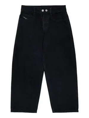 DIESEL® Wide-leg Jeans - Black/dark Grey