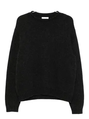 THE ROW Markhim Long-sleeved Crew-neck Sweater - Grey