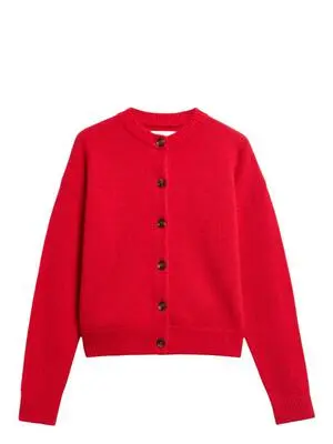 BARBOUR Barbour Cardigan With Toggle Buttons And Logo Detail