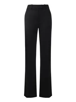 COURREGES Straight Leg Trousers - Black