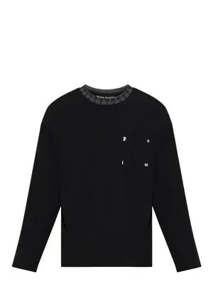 PALM ANGELS Long-sleeve Pure Cotton T-shirt