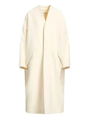 MAISON MARGIELA Mm6 Maison Margiela Single-Breasted Woolen Overcoat