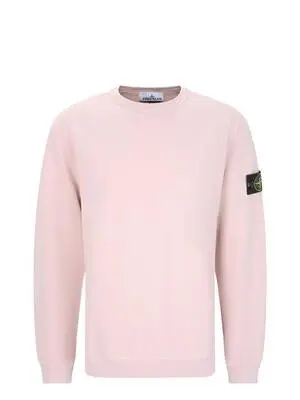 Stone Island Compass Patch Crewneck Sweatshirt - No
