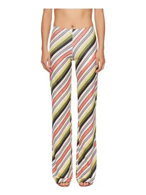 JEAN PAUL GAULTIER Striped Trousers - Multi-color