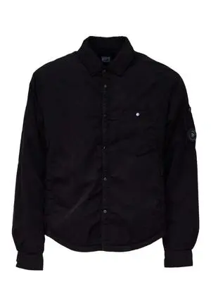 C.P. COMPANY Chrome-r Padded Overshirt - Black