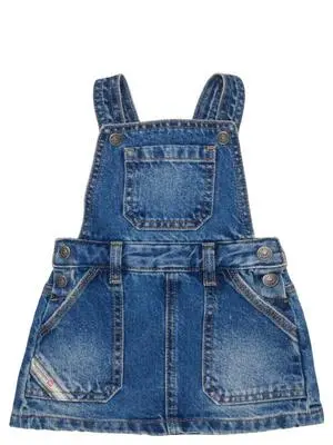 DIESEL® Denim Pinafore Dungarees - Medium Blue
