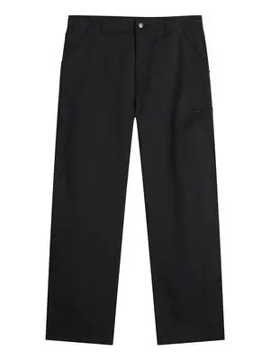 Moncler Gabardine Cotton Trousers - Black