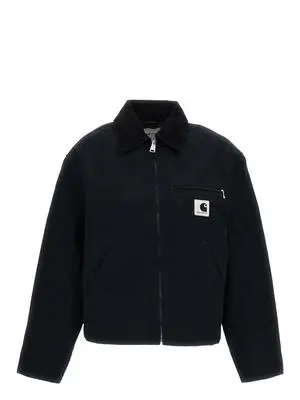Carhartt Work In Progress Dearborn Canvas Jacket - Nero