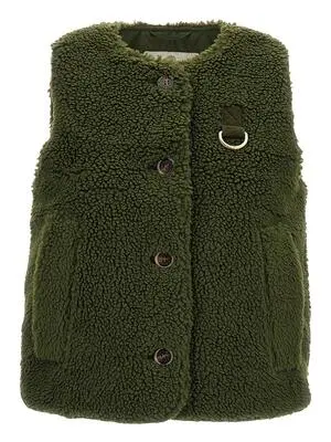 Barbour Barbour Bowes Fleece Vest Verde