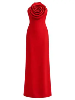 REDONDO BRAND Calista Maxi Dress Red