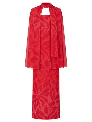 REDONDO BRAND Carola Maxi Dress - Red