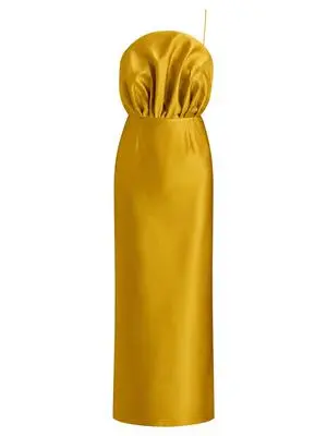 REDONDO BRAND Ines Maxi Dress - Yellow