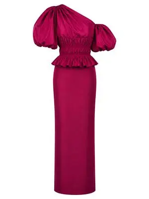REDONDO BRAND Gina Maxi Dress - Fuchsia