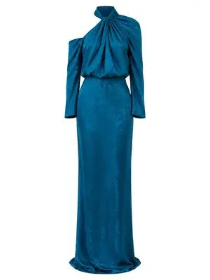 REDONDO BRAND Yolanda Maxi Dress - Blue