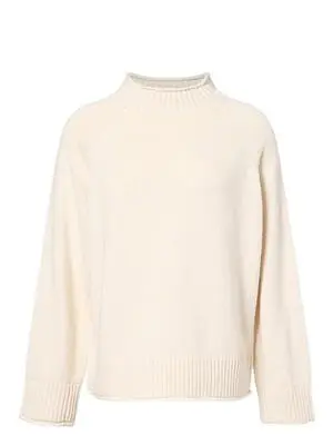 Rag & Bone Hazel High-neck Wool-blend Jumper - Ivory