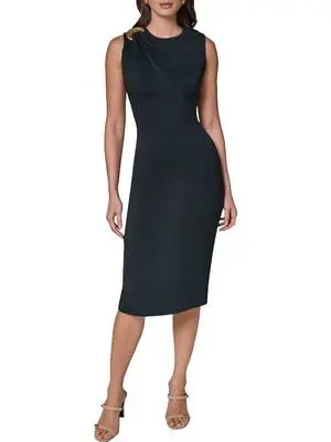 Donna Karan New York Donna Karan New York Sleeveless Sheath Dress Black Forest