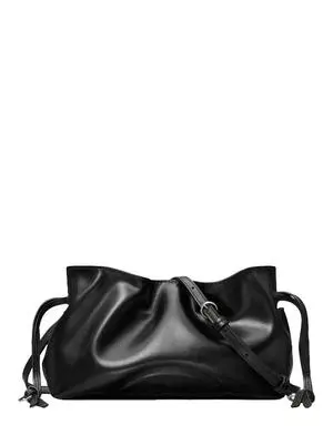 Tory Burch Ella Drawstring Pouch - Black