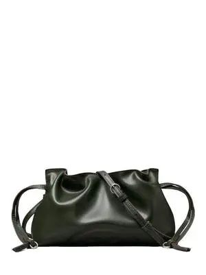 TORY BURCH Tory Burch Ella Faux Leather Drawstring Pouch