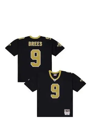 Mitchell & Ness Drew Brees New Orleans Saints 2009 Legacy Jersey By - Black