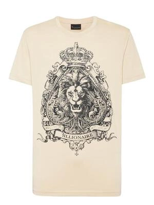 BILLIONAIRE T-shirt Round Neck - Beige