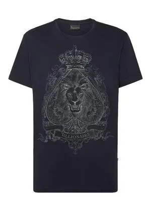 BILLIONAIRE T-shirt Round Neck - Darkblue