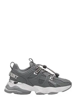 PLEIN SPORT Runner Beast X-01 Nappa Sneakers - Grey