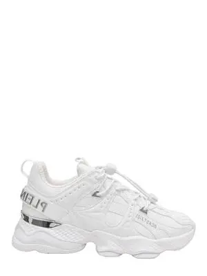 PLEIN SPORT Runner Beast X-01 Nappa Sneakers - White