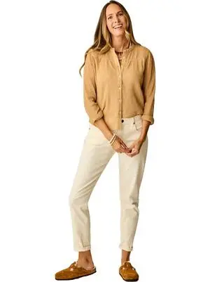 CARVE DESIGNS Carve Designs Tatum Gauze Top