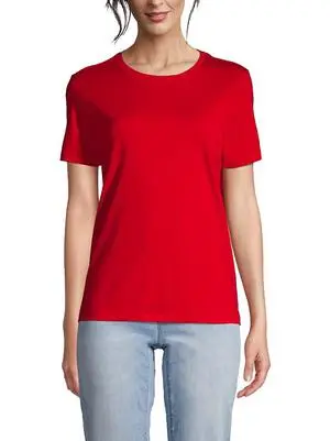 LANDS' END Lands' End Supima Cotton Crewneck T-shirt