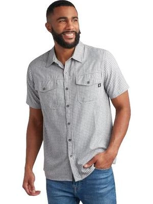 SPYDER Short Sleeve Mini Check - Grey