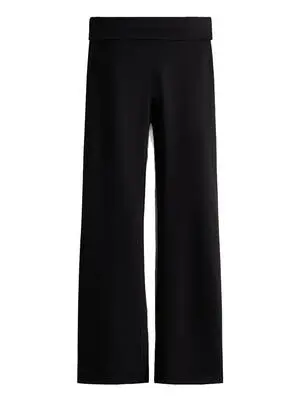 H&M Flared Yoga Leggings With Softmove - Black