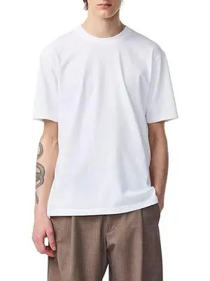 Nn07 Adam Pima Cotton T-shirt White