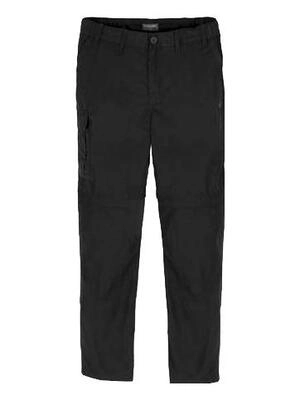 CRAGHOPPERS Craghoppers Expert Kiwi Convertible Tailored Pants Black