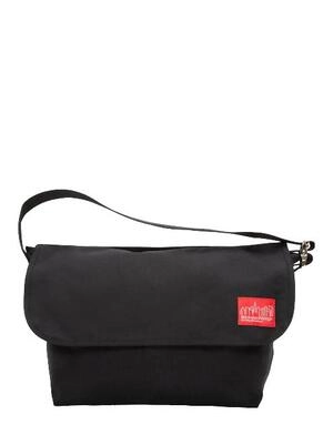 MANHATTAN PORTAGE Vintage Messenger Bag - Black