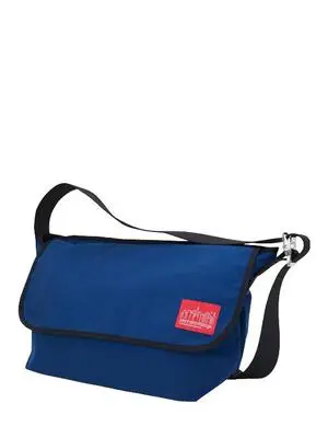 MANHATTAN PORTAGE Vintage Messenger Bag - Navy