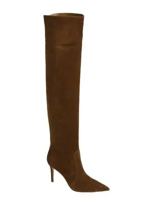 GIANVITO ROSSI Over-the-knee Suede Stiletto Boots - Texas