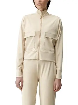 BORN LIVING YOGA Egan Performance Jacket - Straw