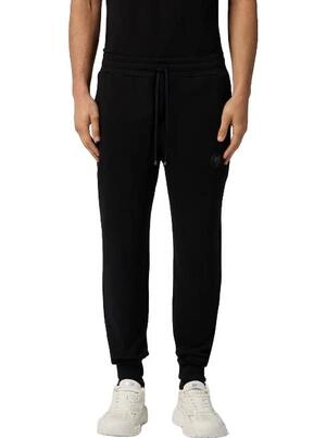 PLEIN SPORT Fleece Joggers 3d Tiger - Black