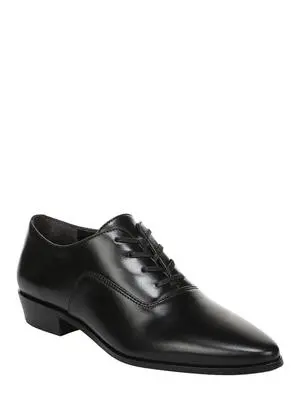 FAVORITE DAUGHTER Favorite Daughter Callie Oxford With Stacked Heel Black